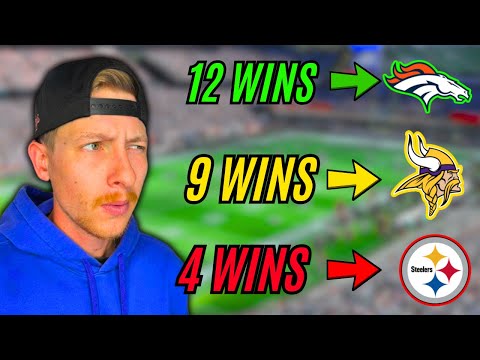 Predicting Every NFL Teams RECORD! (2025-26)
