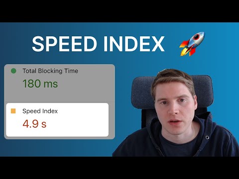 How to fix Speed Index on PageSpeed Insights
