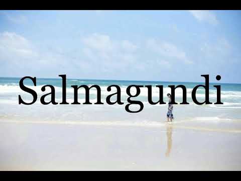 How To Pronounce Salmagundi🌈🌈🌈🌈🌈🌈Pronunciation Of Salmagundi