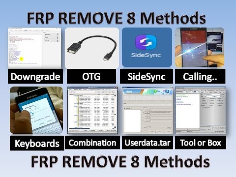 All Mobile FRP Unlock 8 Methods | Remove/Bypass Google Account of Any Mobile samsung, oppo, vivo mi