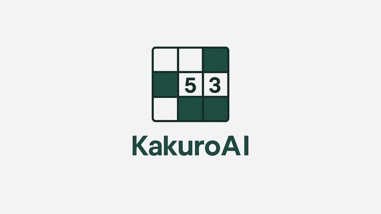 KakuroAI: Procedural Content Generation with Adaptive Difficulty Using Reinforcement Learning