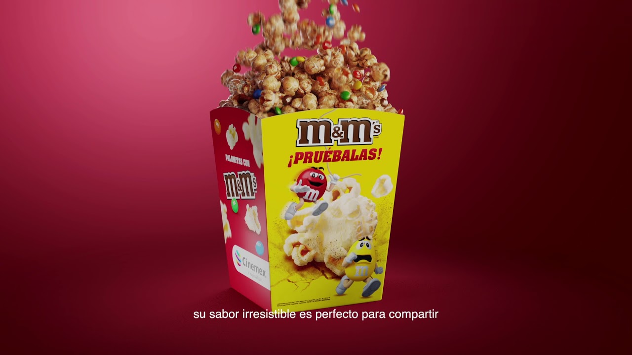 Cinemex Popcorn M&M's || Subtitled