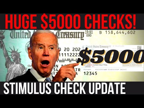 NEW $5000 CHECKS! 4th Stimulus Check + Manchin Wants Deal + Build Back Better Update