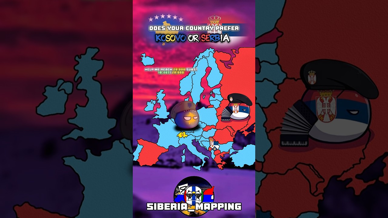 Kosovo or Serbia #europe #mapping #map #mapper #geography #history #geographythroughmaps