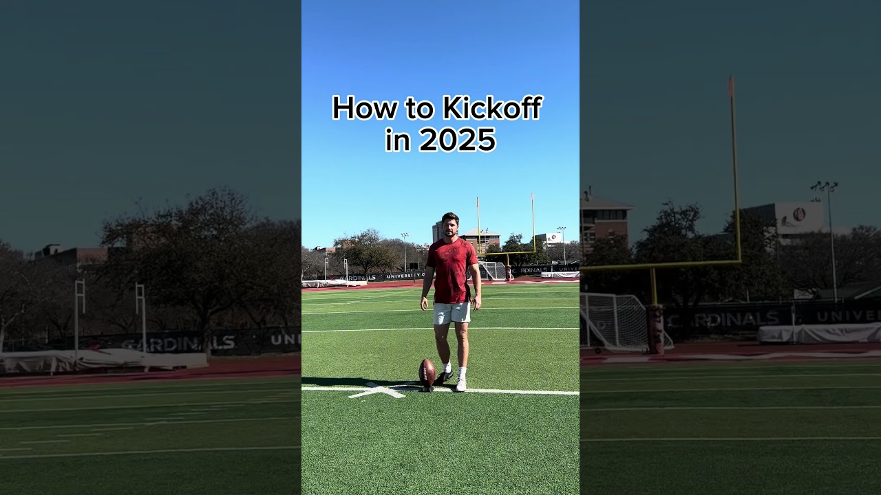 How to Kickoff in 2025#football #howto