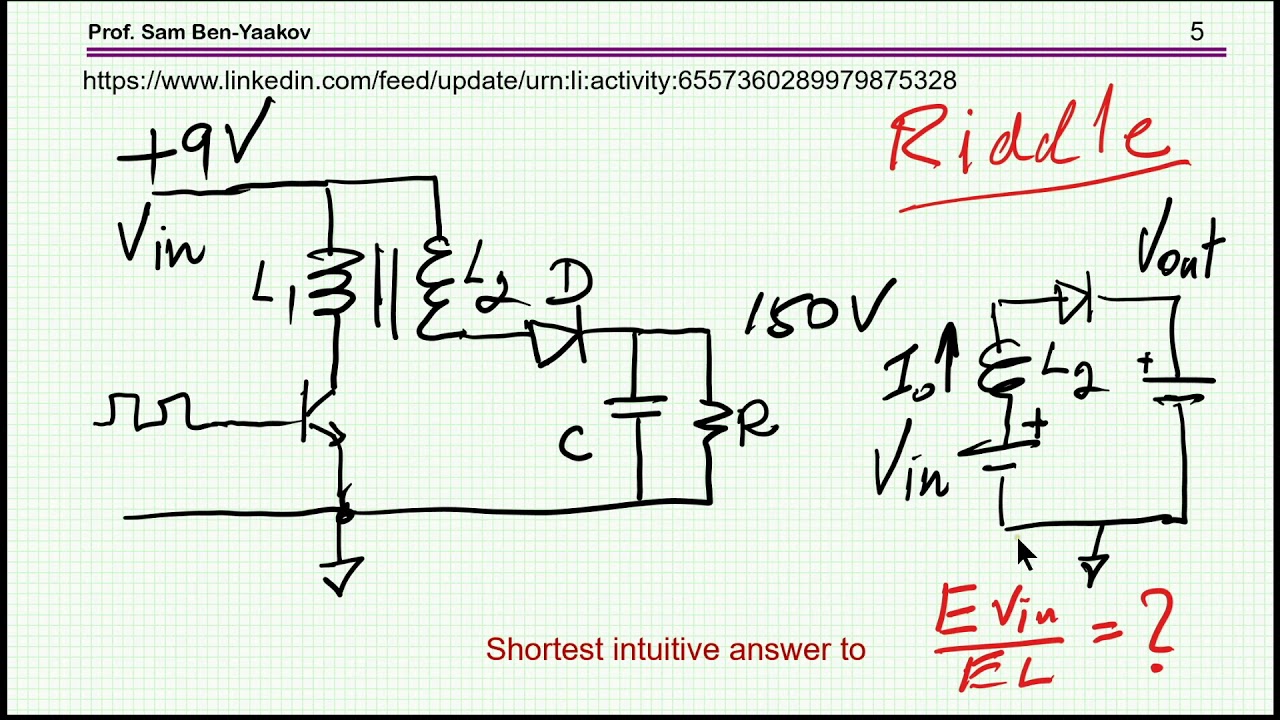 Analysis of a peculiar Flyback converter