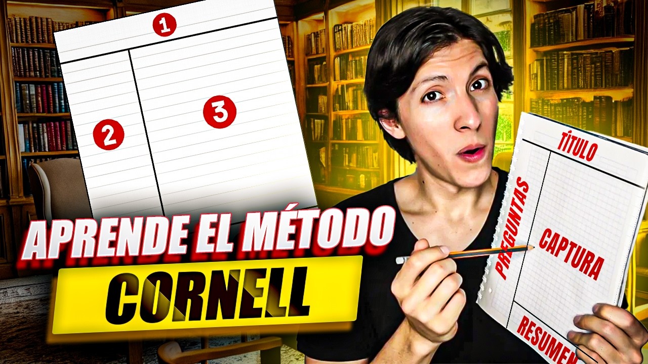 ✏️ How to Take Notes with the CORNELL METHOD (Very easy in 5 Steps) | Study Methods