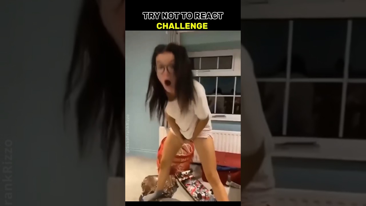 TRY NOT TO REACT CHALLENGE #funny #shorts