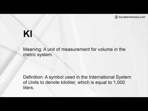 Kl Meaning
