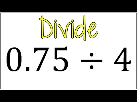 How to Divide a Decimal by a Whole Number | Long Division with Decimals