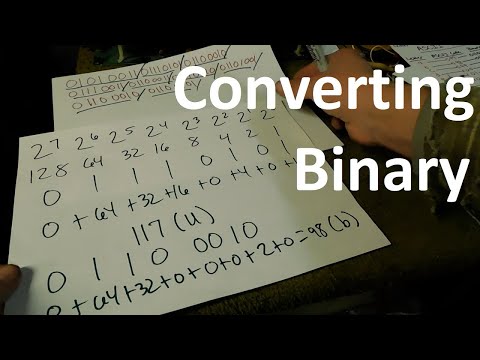 How To Convert Binary To Hexadecimal & ASCII