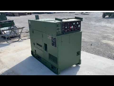2006 15 KW MEP-804A DIESEL MILITARY TACTICAL QUIET GENERATOR (36 Hours)