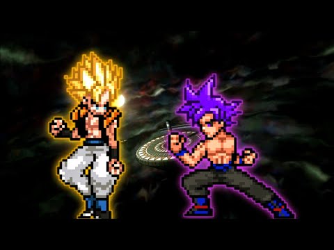 Gogeta TP OP(All Form)(New) VS Goku 1000 Year old in Jump Force Mugen