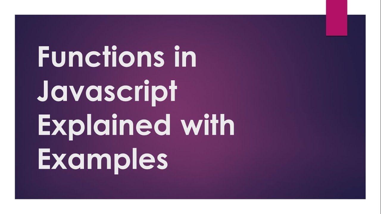 JavaScript tutorial  ep 07: Javascript functions part 1. Learn javascript functions 2018