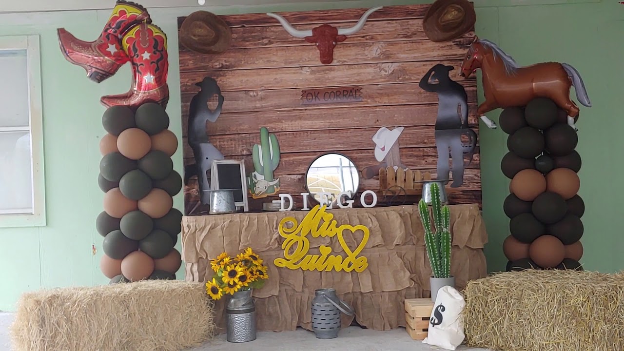 Decoracion vaquera
