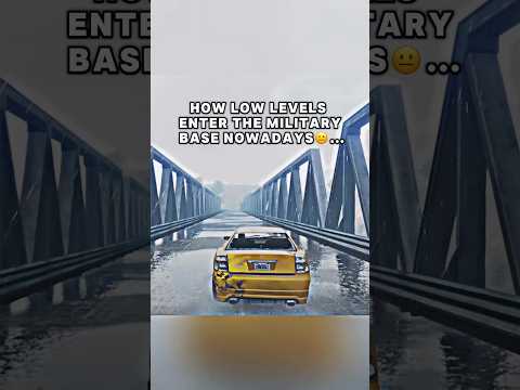 The CORRECT way to enter the GTA V Military Base…🪖#gta #gta5 #gtaonline