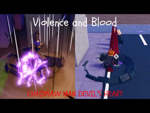 VIOLENCE AND BLOOD FIENDS SHOWCASE (Chainsaw Man Devil's Heart : Roblox)