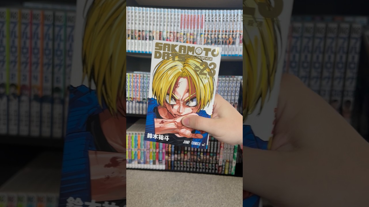 All Sakamoto Days Manga Covers Volumes 1-23