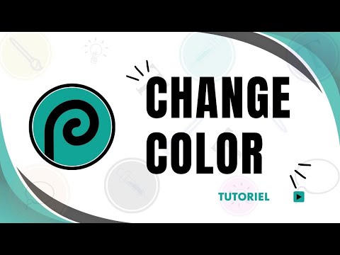 how to change color in photopea