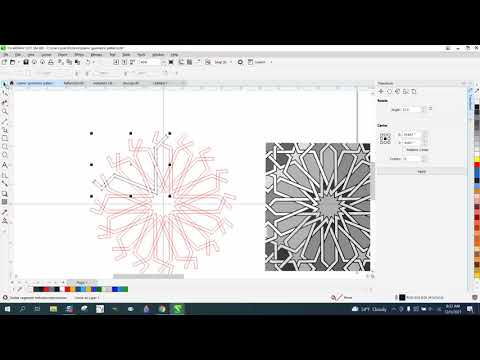 Corel Draw Tips & Tricks Islamic Geometric Pattern Part 1