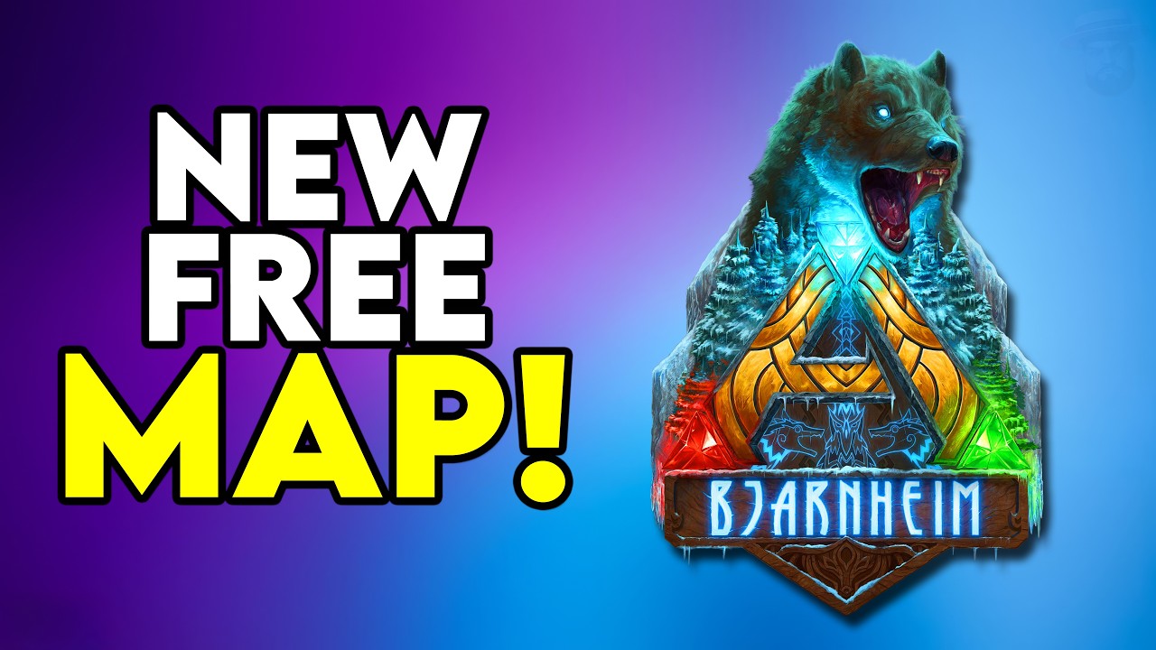 New Free ARK Map Bjarnheim! [Nekatus Modded]