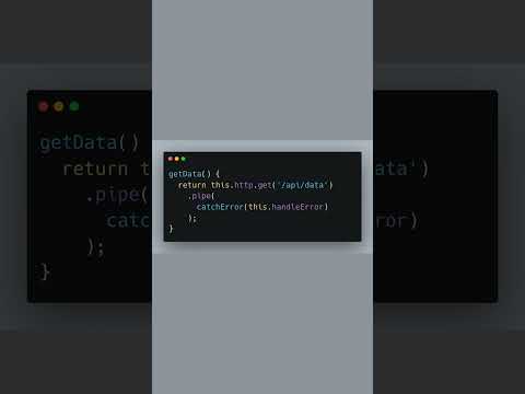 Master Angular HTTP Error Handling #Angular