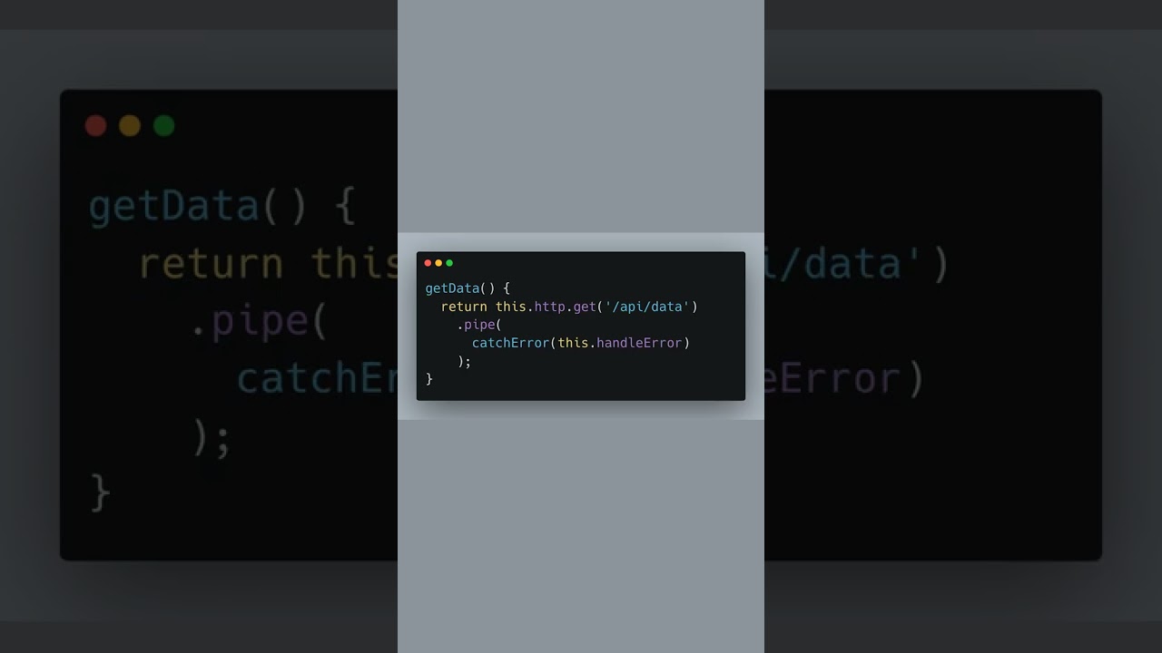 Master Angular HTTP Error Handling #Angular