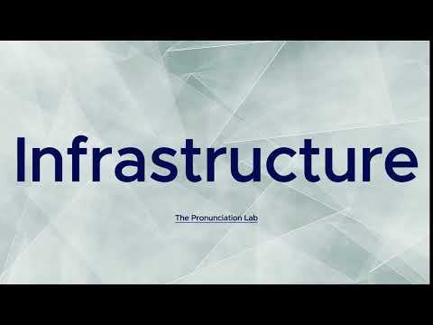 Infrastructure Pronunciation: How to Say Infrastructure | How to Pronounce Infrastructure?
