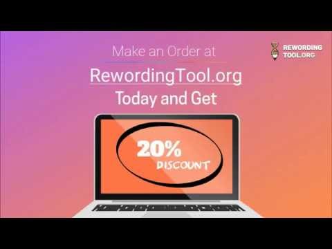 Better than Any Rewording Tool