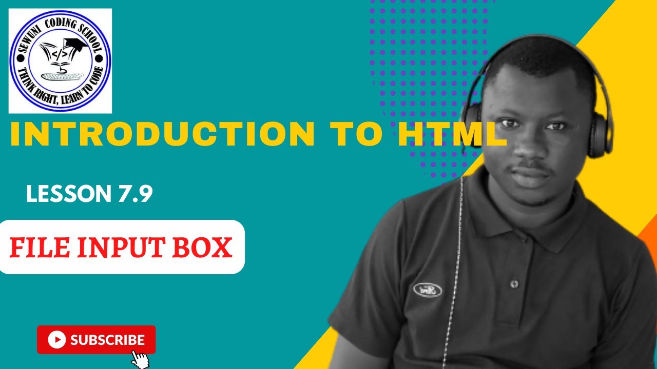 Lesson 7.8:  File Input Box