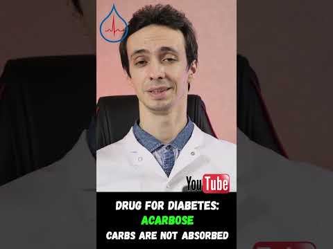 ACARBOSE in diabetes: sugar is not absorbed! The unique effect of the drug
