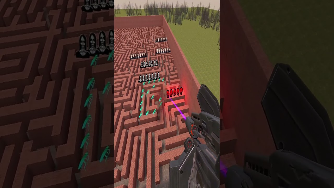 No Escape From This Deadly Maze (Garry's Mod) #gmod #garrysmod