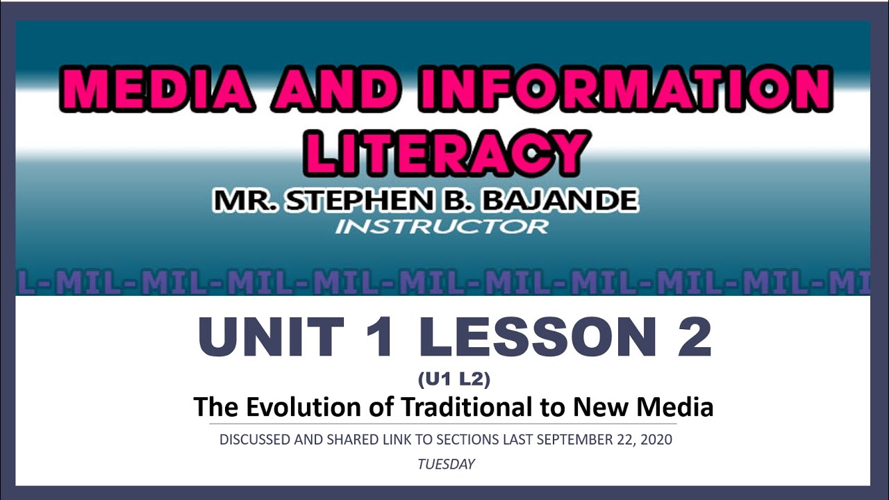 PART 1 UNIT 1 LESSON 2 (U1 L2) 