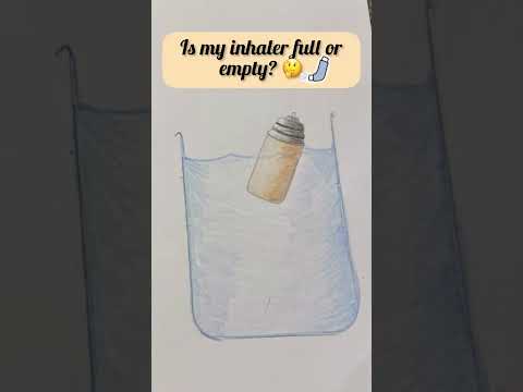 How much medicine is in my inhaler??? #health #asthma #inhaler #copd #emphysema
