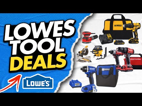 30 AMAZING Tool Deals At Lowes!
