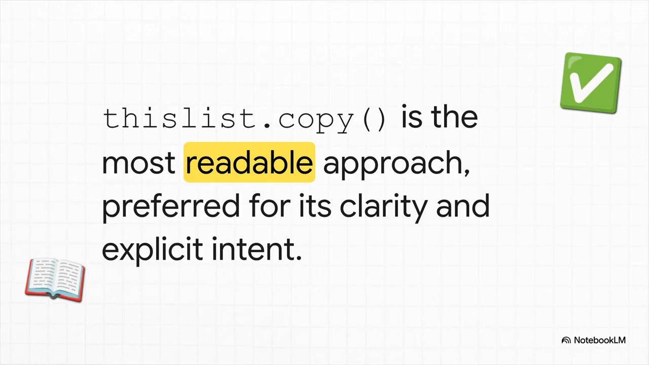 09 Python List Copying Methods