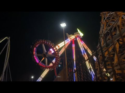 After Hours at Six Flags Discovery Kingdom (POV)