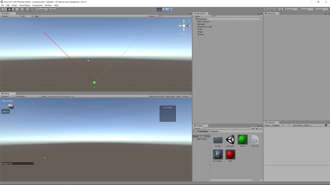 Unity - lesson 9 - Vector2