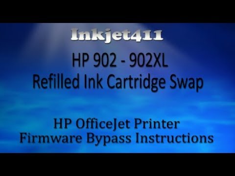 HP 902 and 902XL Ink Cartridge Swap Procedure – HP OfficeJet & OfficeJet Pro Printers