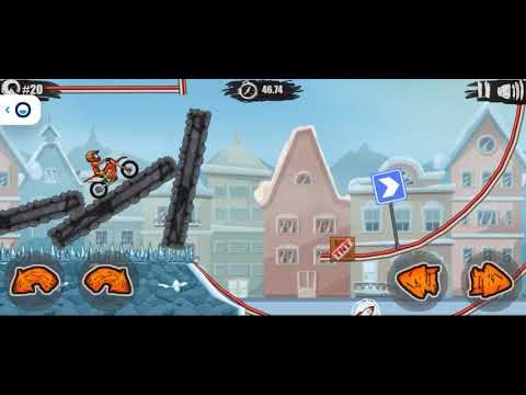 Moto X3M Winter 🥶 Gameplay 🎮💯 on poki #motox3m #gameplay