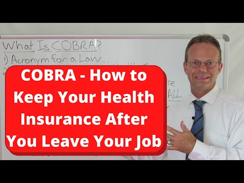 What Is COBRA for Health Insurance