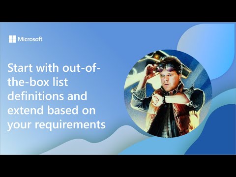 Start with out-of-the-box list definitions and extend based on your requirements