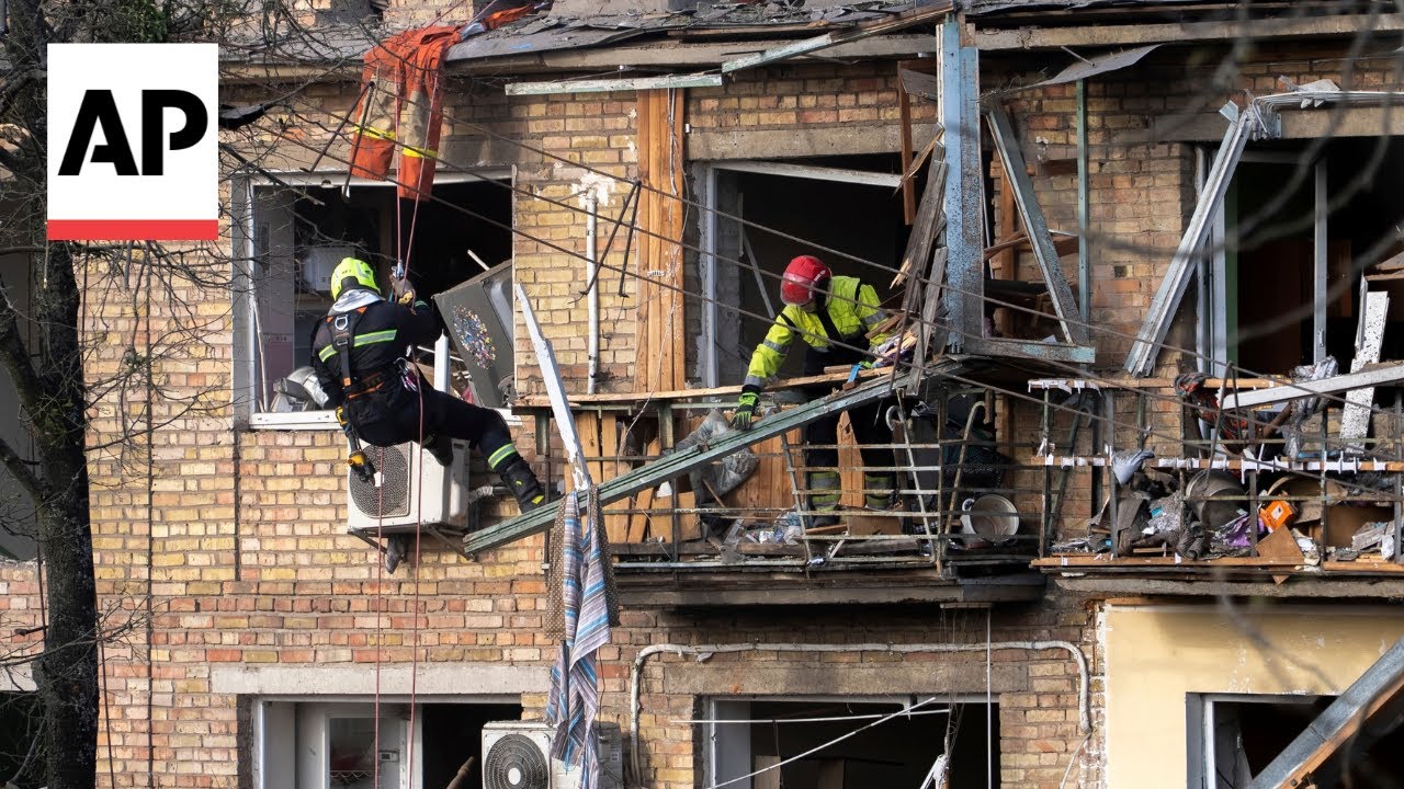 Russian strike on Kyiv kills 9 in biggest attack on the city since last summer