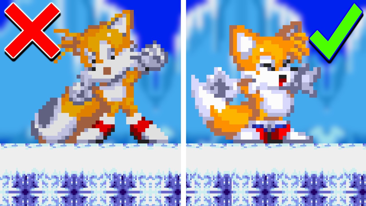 These NEW Tails' Sprites ARE ABSOLUTELY CUTE AND ADORABLE! 😊 TN Tails v.1.2 😊 Sonic 3 A.I.R Mods