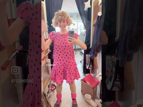 DIY Sally Brown Costume for @JerseyCityCabaret #cosplay #sallybrowncostume #jerseycitycabaret #diy