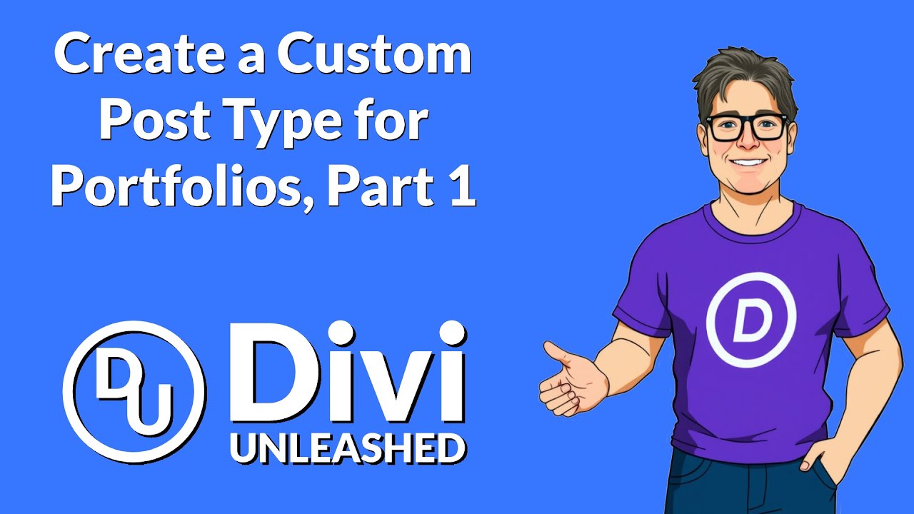Create a Custom Post Type for Portfolios, Part 1