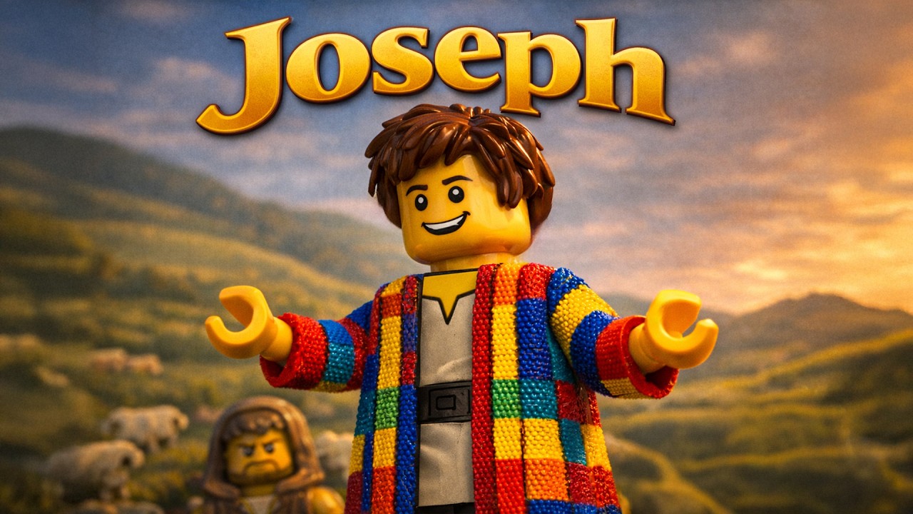 Joseph and the Coat of Many Colors | From Pit to Palace | Lego Bible Brick Story