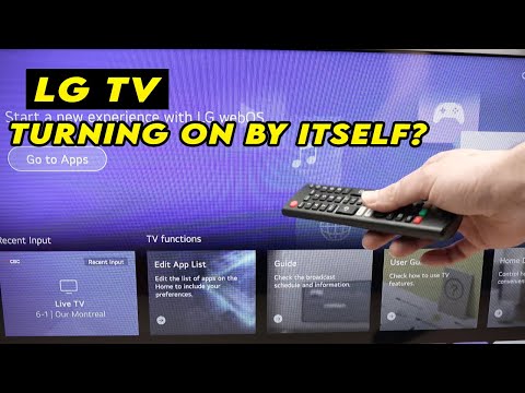 How to Fix LG Smart TV Turning ON by Itself
