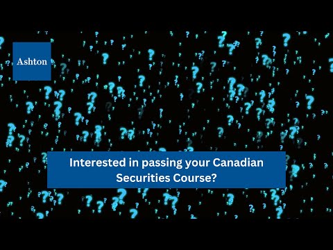 Breaking down barriers: Your path to completing the Canadian Securities Course | Ashton College