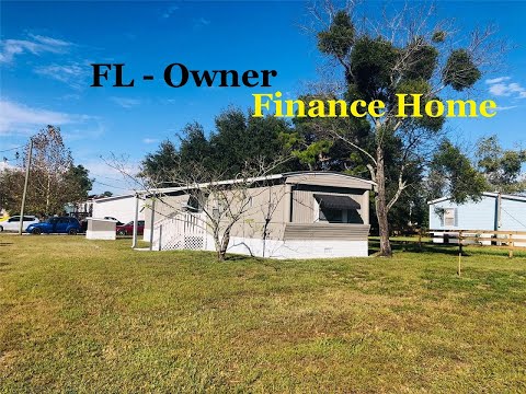 #Owner Finance mobile home on own land in Brooksville Florida with only 15% down payment